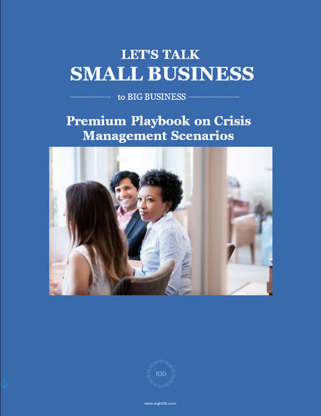 Crisis Management Scenarios Playbook – Eight30.co